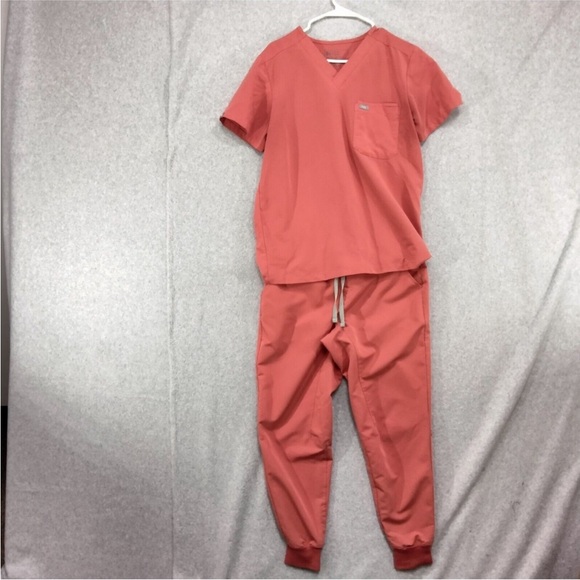 Figs | Pants | Figs Mens Set In Coral | Poshmark